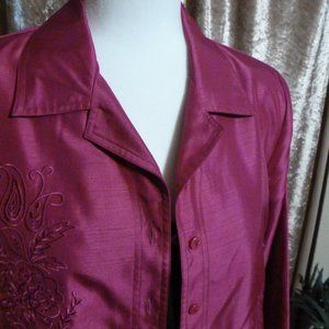 Allison Daley | Jackets & Coats | Lightweight Womens Jacket Tunic ...